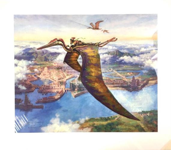 James Gurney | Skybax Rider | MutualArt