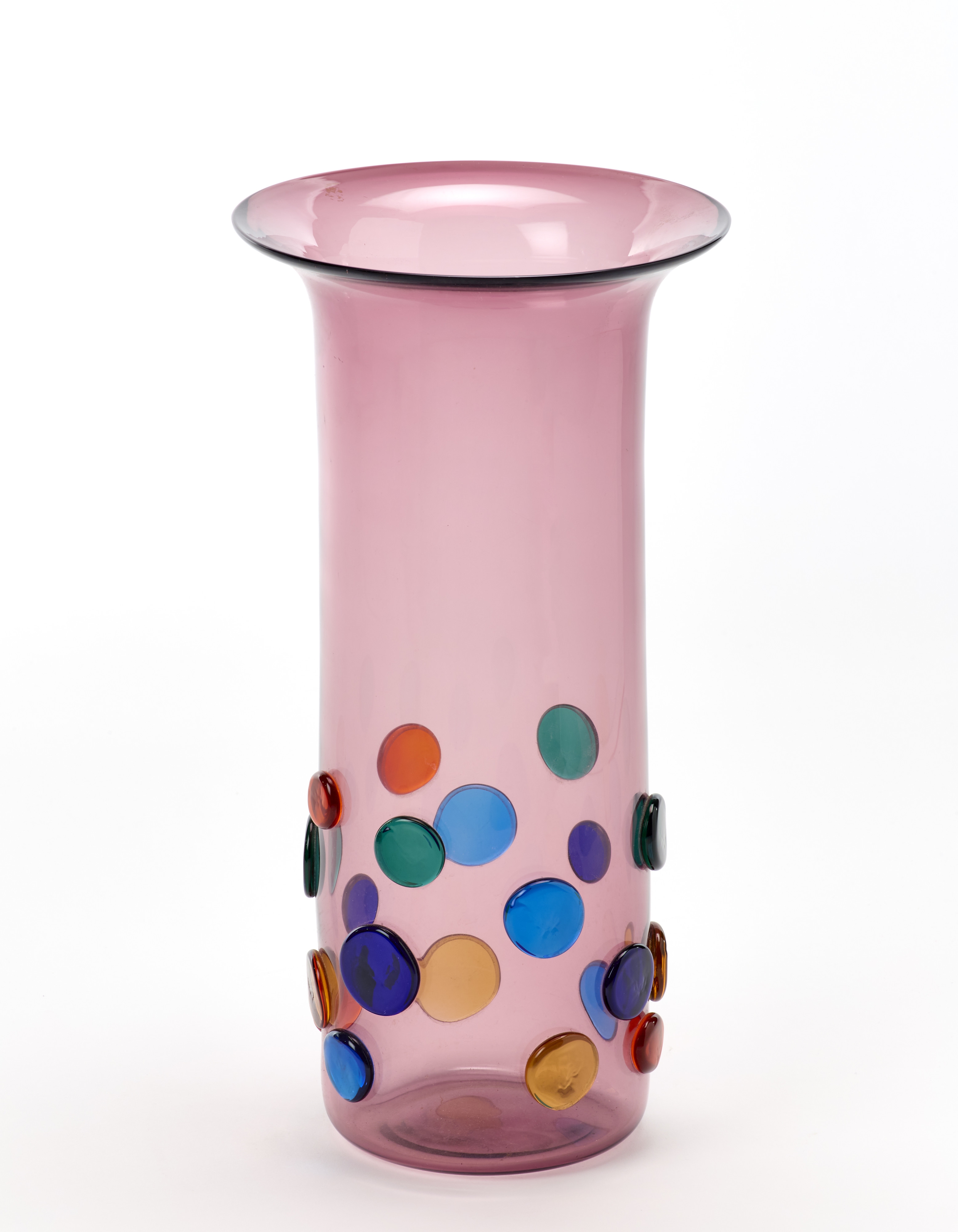 Simone Cenedese | Vaso cilindrico a collo allargato | MutualArt