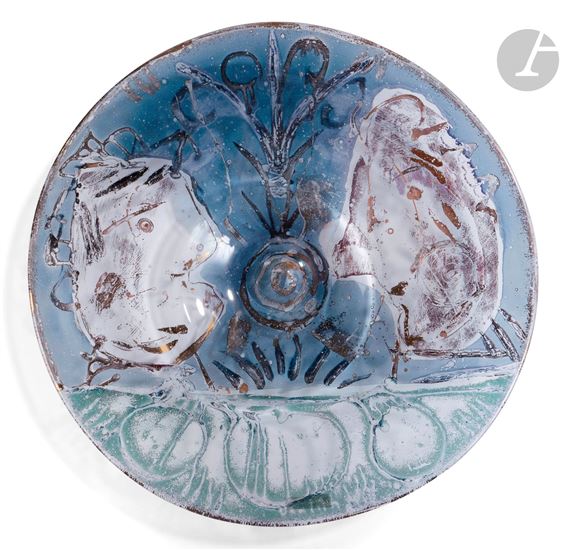 Jean-Paul van Lith | Large dish (1990) | MutualArt