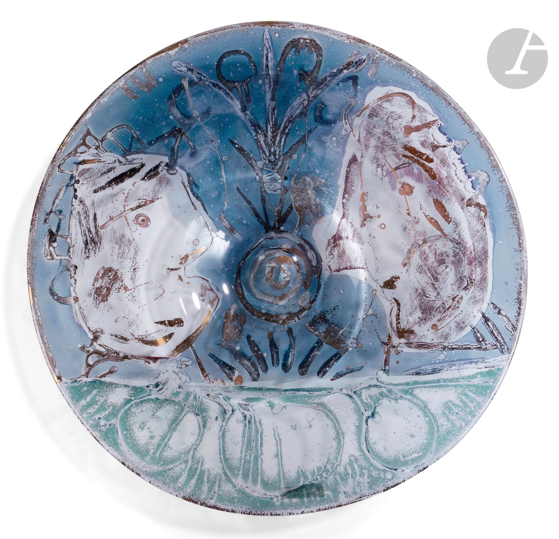 Jean-Paul van Lith | Large dish (1990) | MutualArt