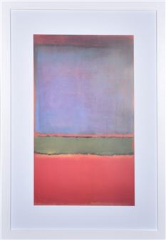 Mark Rothko | No 6. Violet, Green and Red | MutualArt