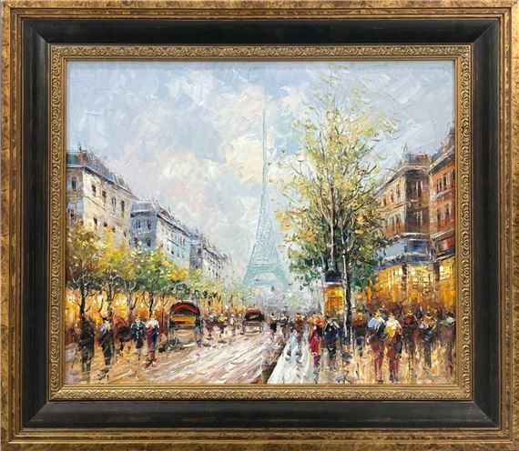 W. Burnett | Eiffel Tower Paris | MutualArt