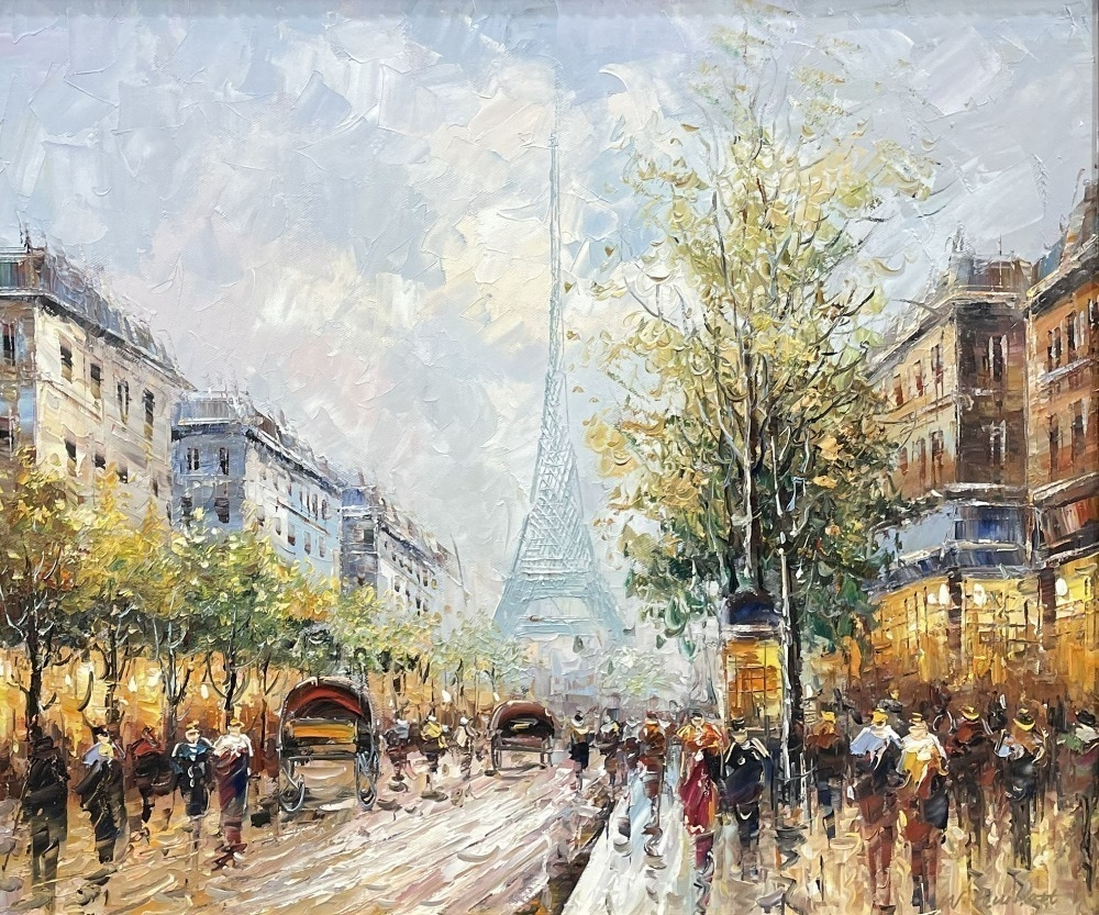 W. Burnett | Eiffel Tower Paris | MutualArt