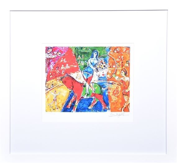 Marc Chagall | Circus Horse and Rider | MutualArt