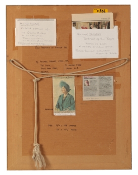 Michael Noakes | 'Self portrait with mauve tie' (Circa 1969) | MutualArt