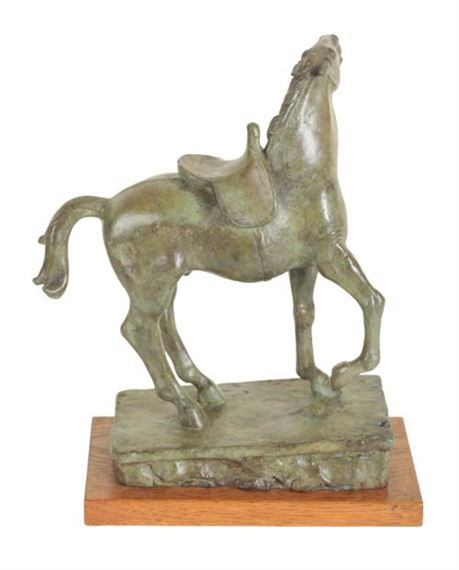 David B. McFall | 'Shying Horse' (1987) | MutualArt