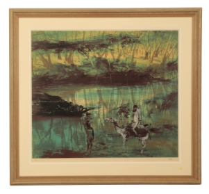 Sidney Nolan | 'Burke and Wills Expedition III' (1975) | MutualArt