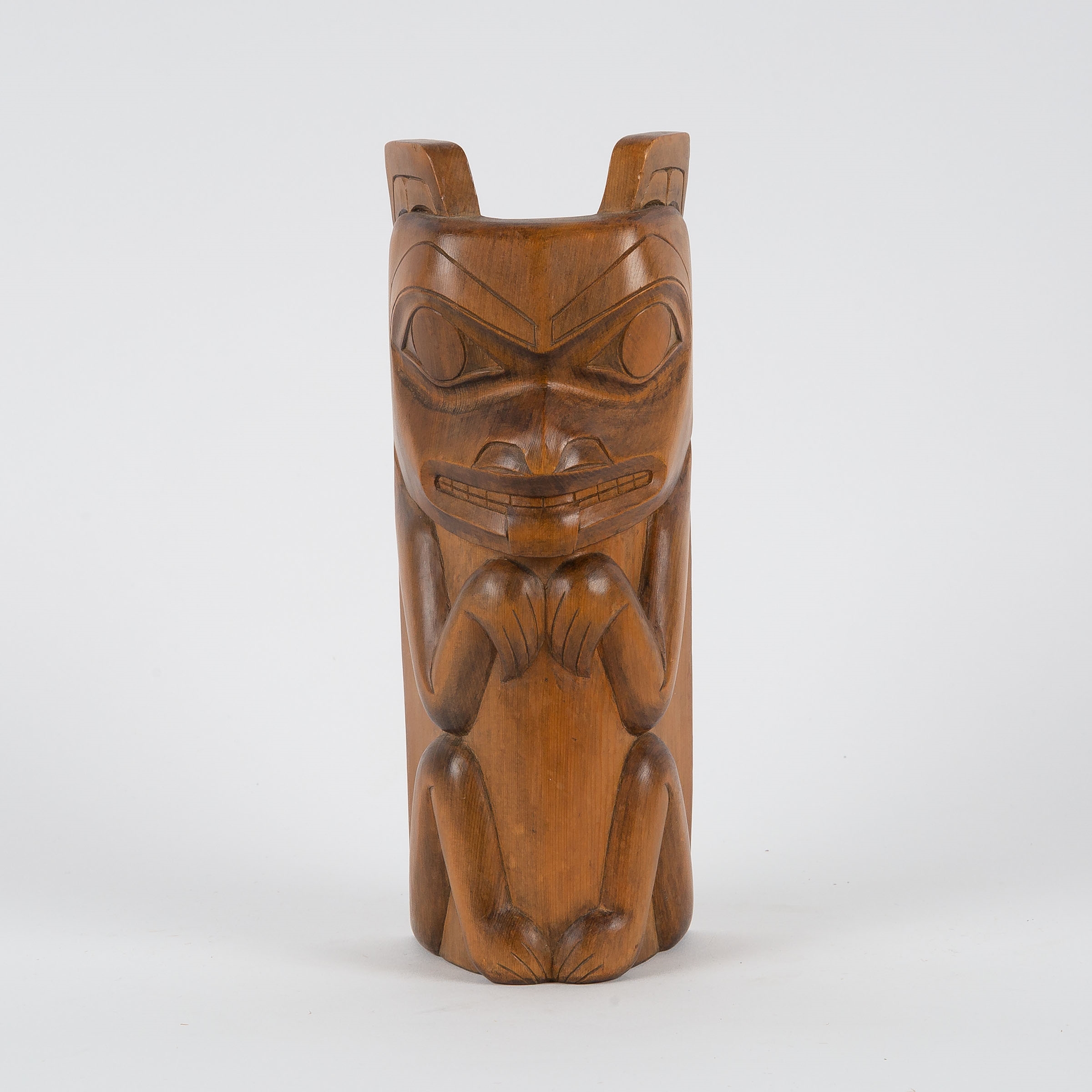 Native American Bear Totem Pole
