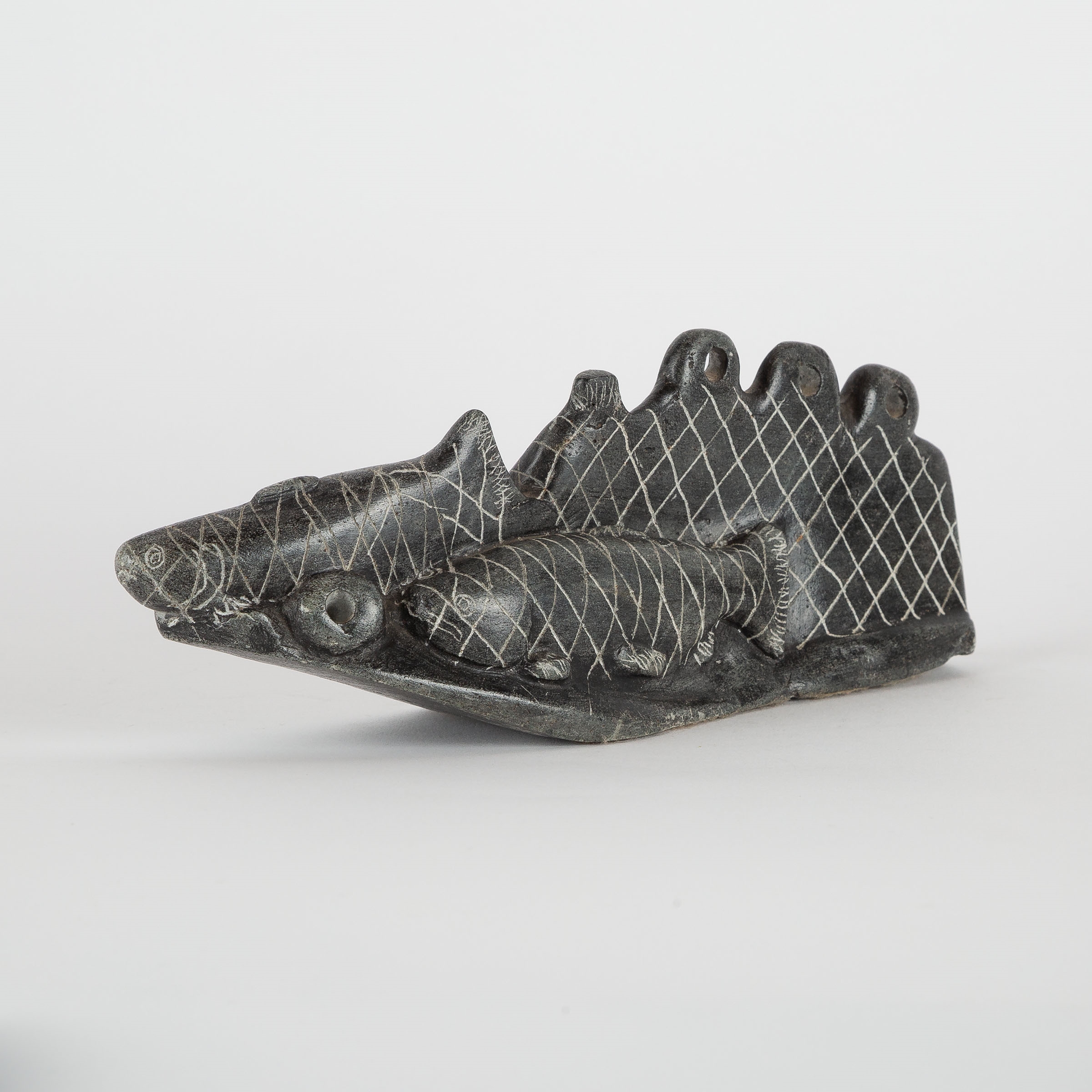 Alasua Amittu Davidialuk | FISH IN NET | MutualArt