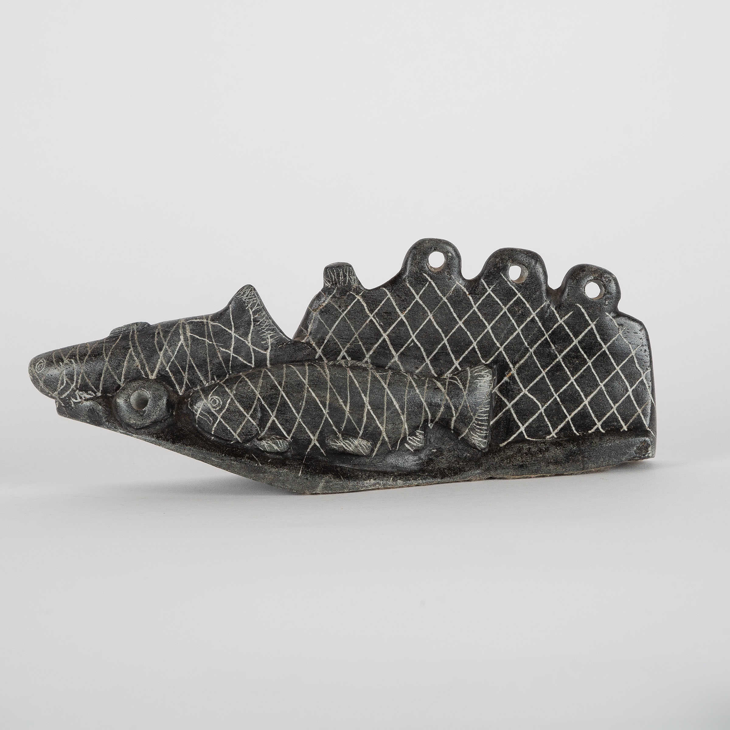 Alasua Amittu Davidialuk | FISH IN NET | MutualArt