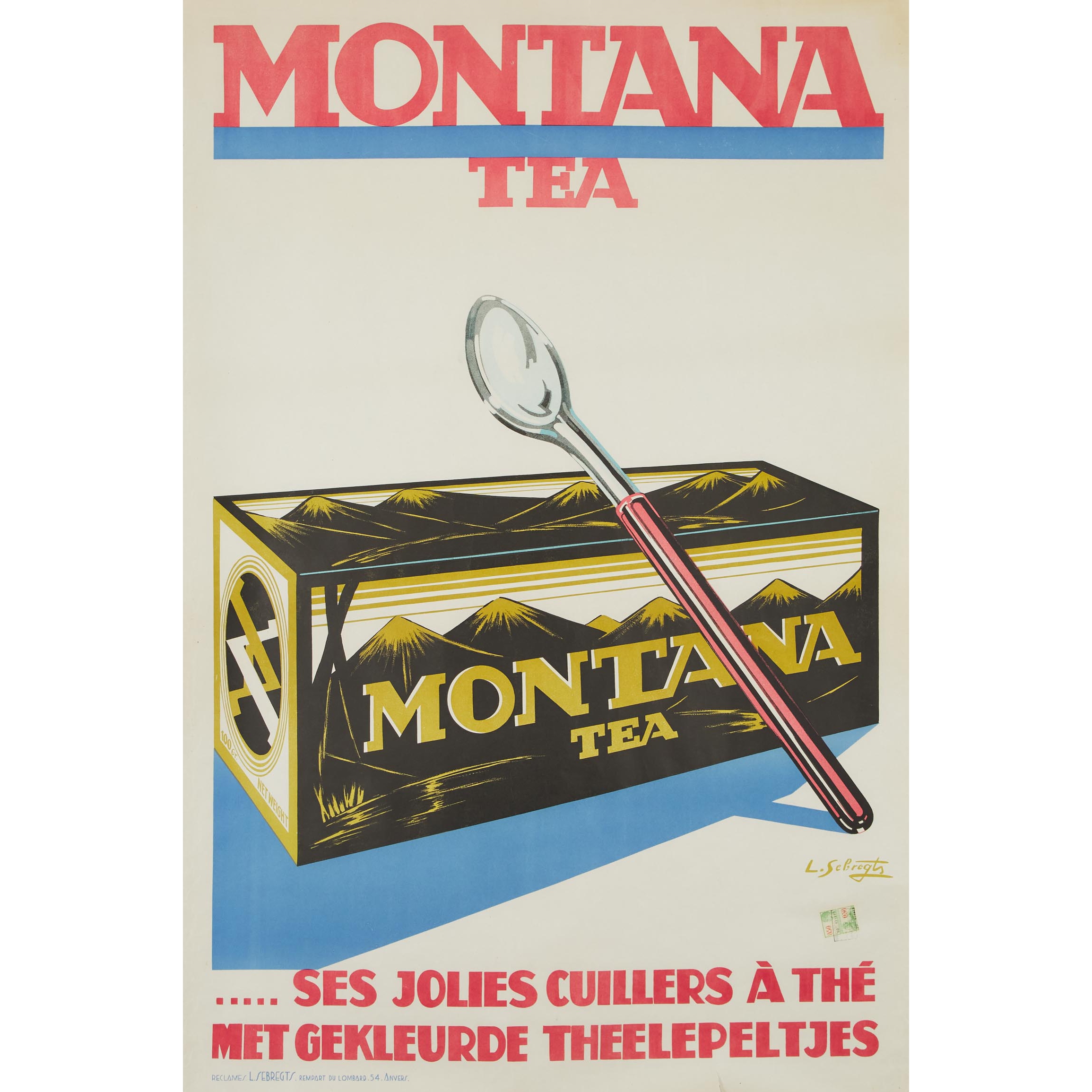 Lode Sebregts | MONTANA TEA (1930) | MutualArt