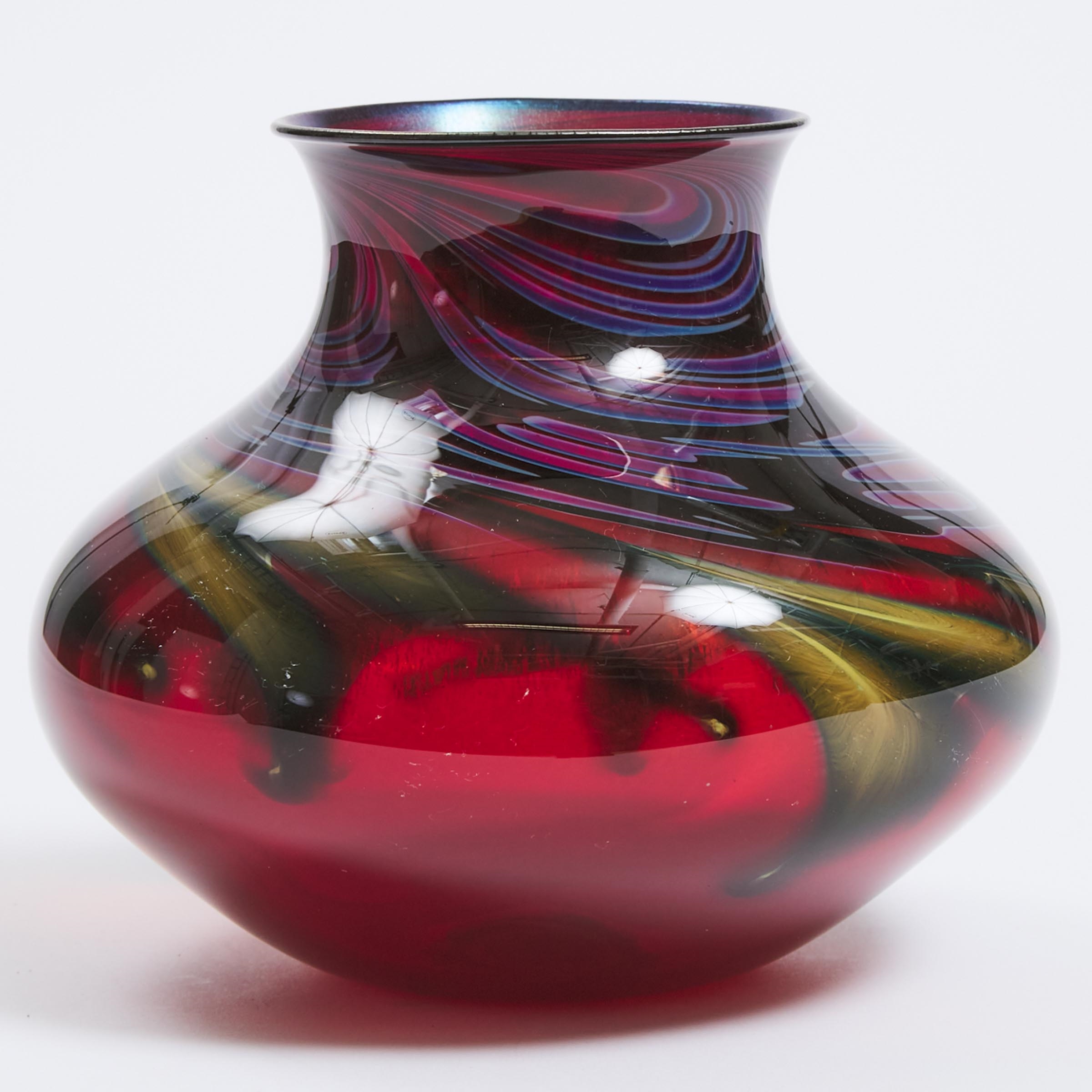 Charles Lotton | Glass Vase, 1984 (1984) | MutualArt