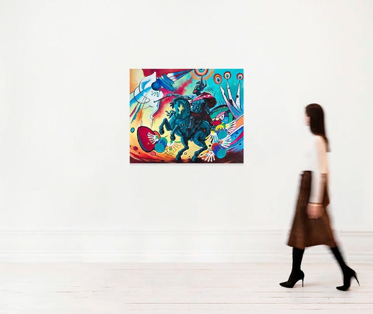 Alexander Savko | Glory to cyborg artists (2022) | MutualArt