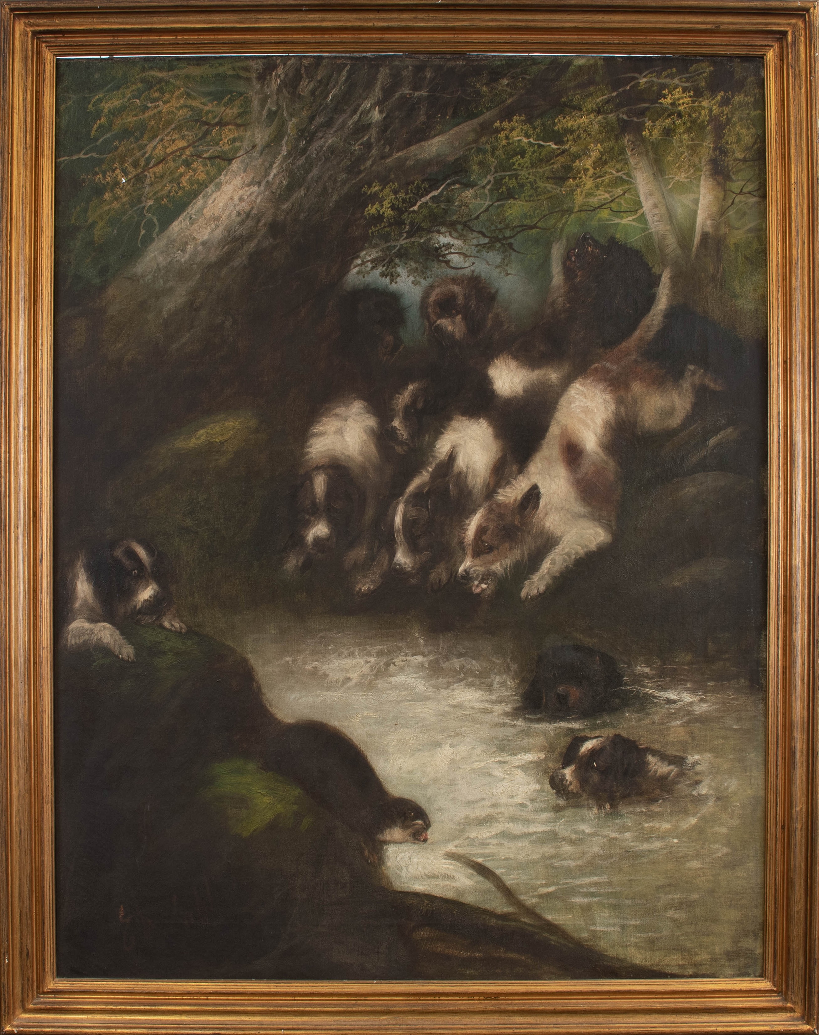 Edward Armfield | An Otter hunt | MutualArt
