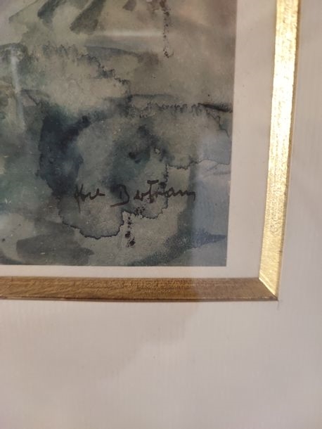 Abel Bertram | Landscape with a boat | MutualArt