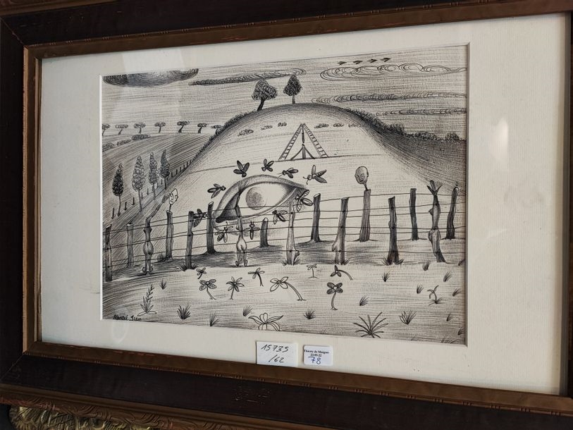 Marcel Jean | Surrealist landscape | MutualArt