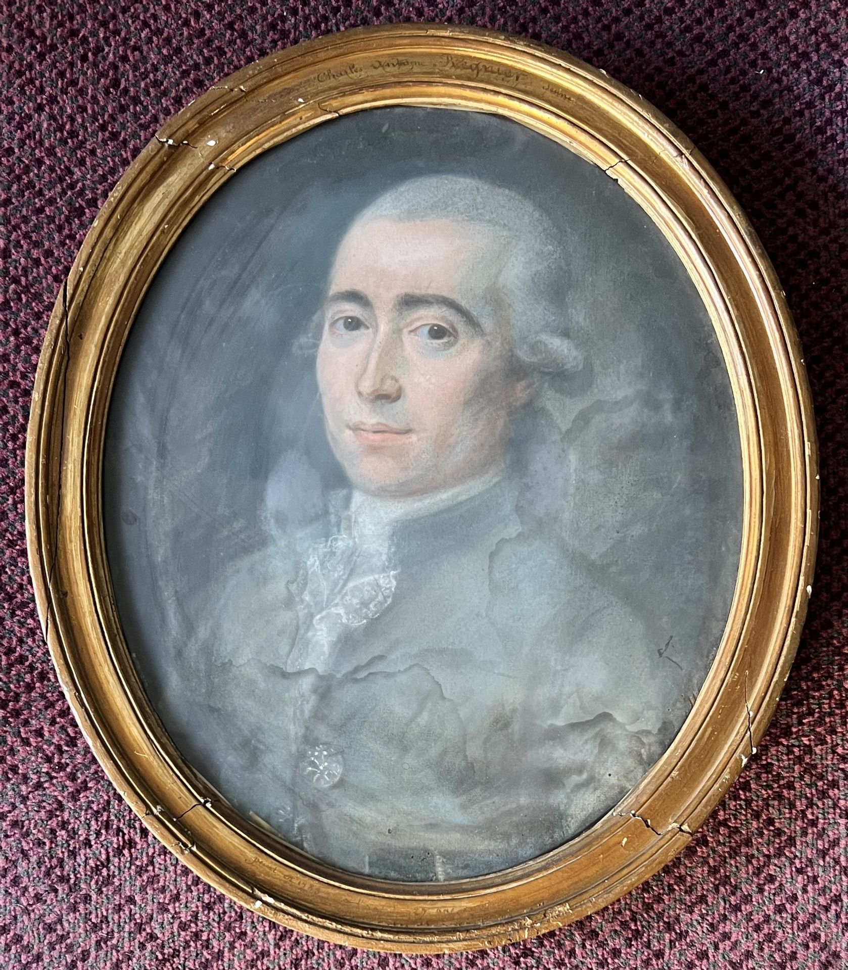 French School, 18th Century | PORTRAIT PRÉSUMÉ DE CHARLES ANTOINE ...