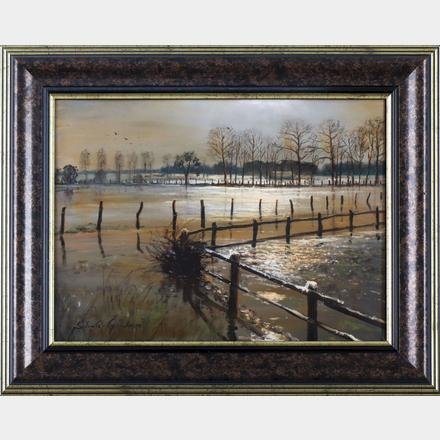 Lothar Schulz-Goldap | Wiesen-Landunter | MutualArt