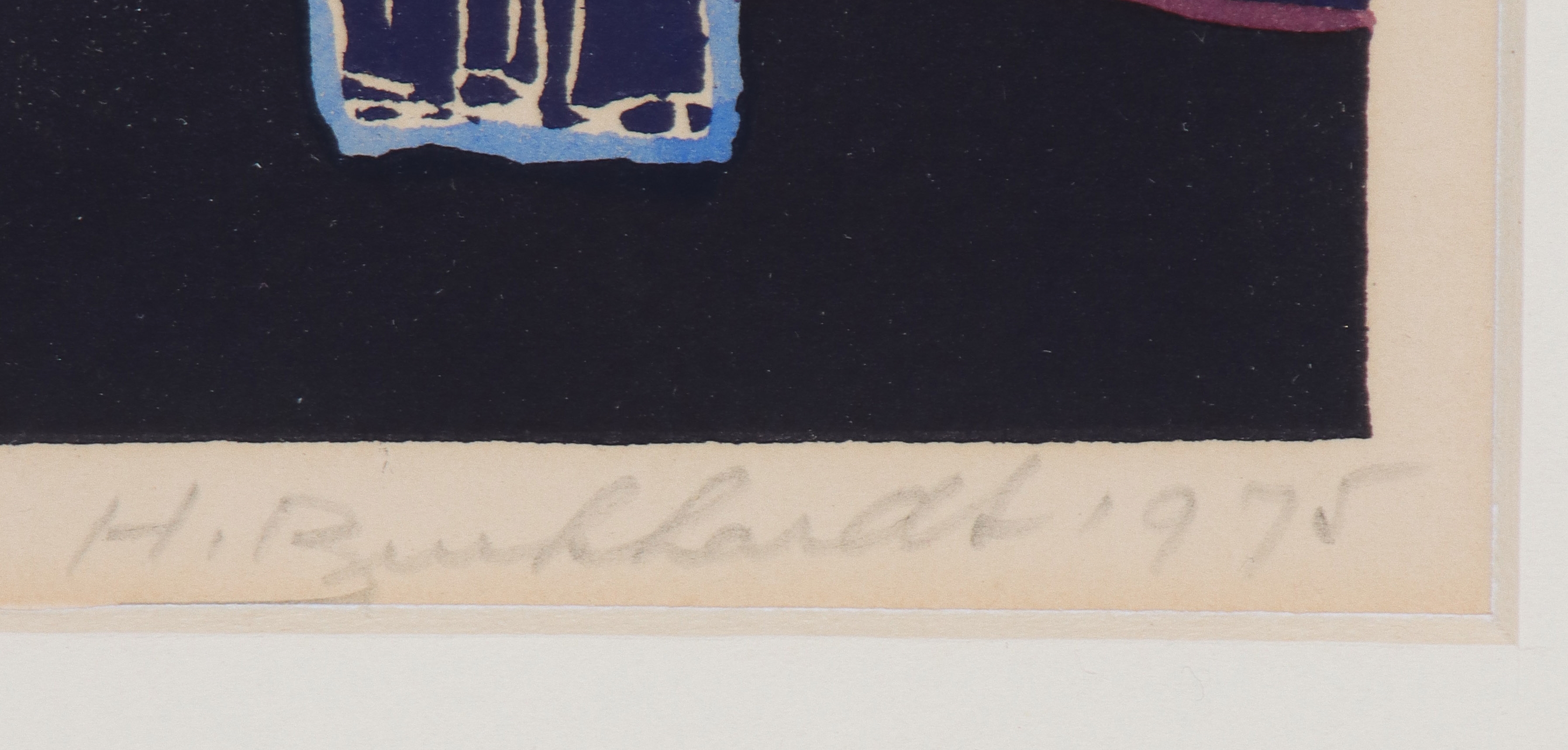 Hans Gustav Burkhardt | The linoleum cut (1975) | MutualArt