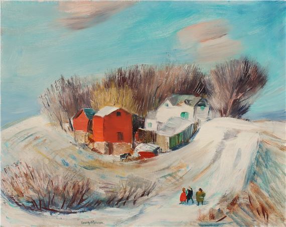 E. Dewey Albinson | WPA ARTIST OIL ON CANVAS (1930s) | MutualArt