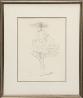 William Whitaker | Young Mexican Girl with Jar (1974) | MutualArt