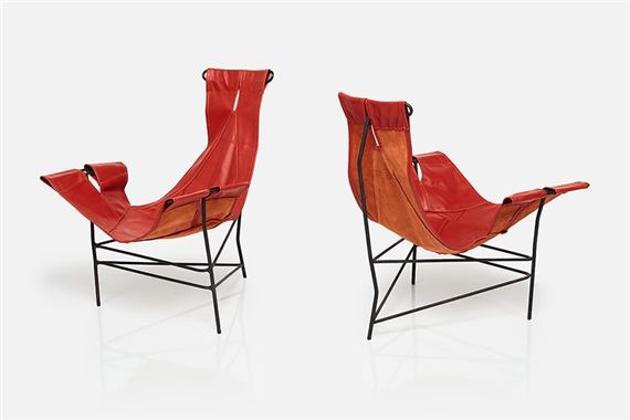 Jerry Johnson | Pair of sling chairs (Circa 1954) | MutualArt