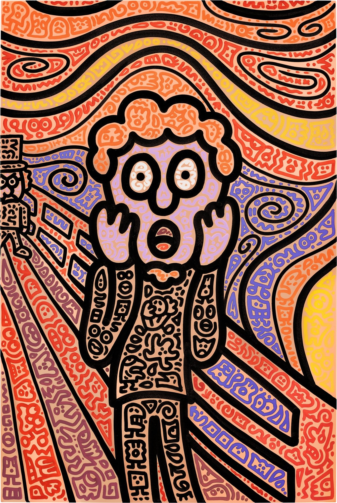 Mr. Doodle | Mr Doodle Screaming (2019) | MutualArt
