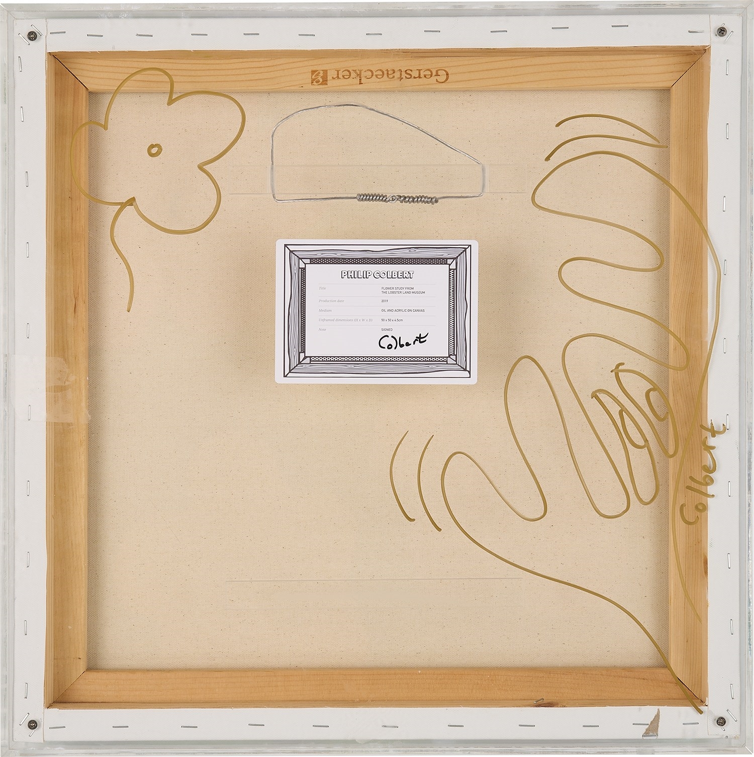 Philip Colbert | Flower Study From The Lobster Land Museum (Orange ...