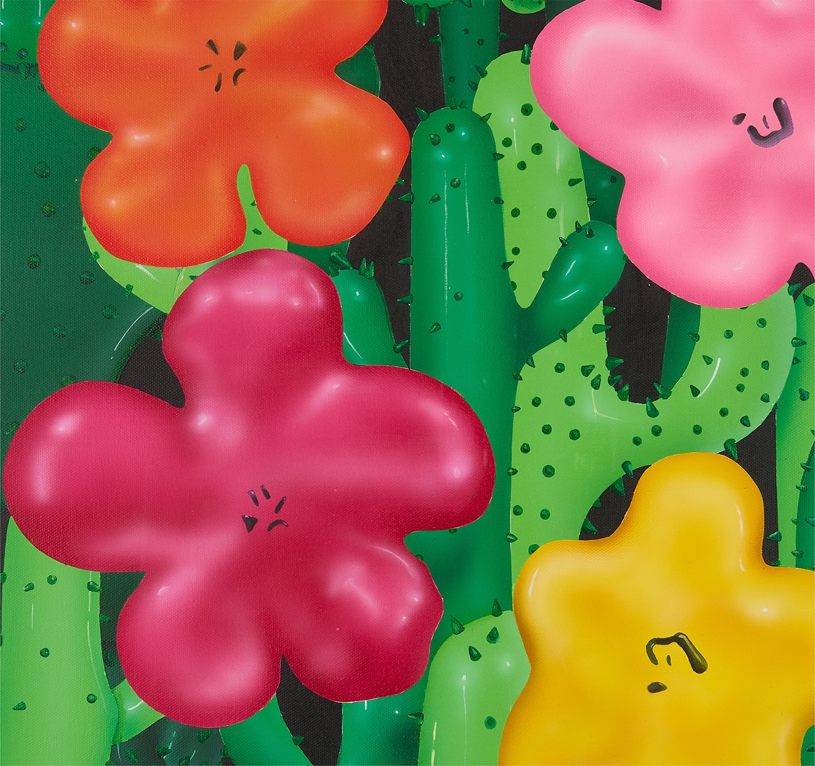 Philip Colbert | Flower Study From The Lobster Land Museum (Orange ...