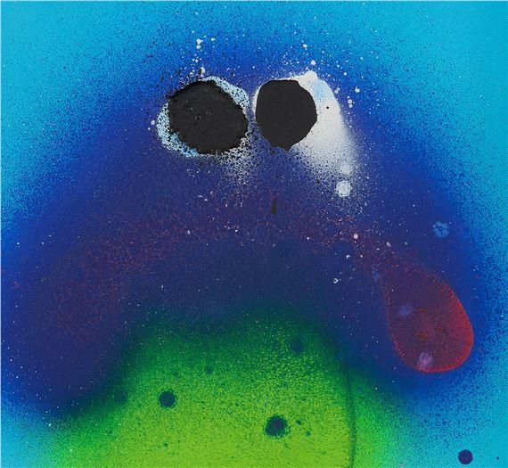 Jon Burgerman | Blue Frog | MutualArt