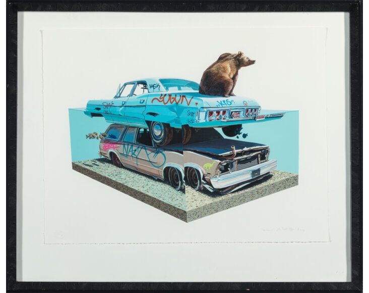 Josh Keyes | The Call I (2009) | MutualArt