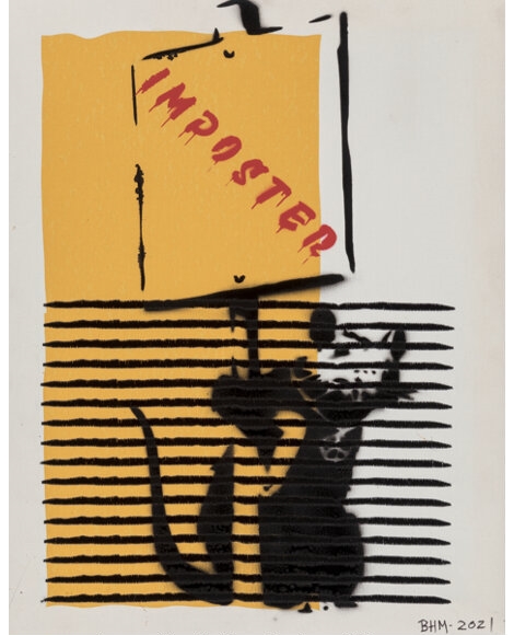 Banksy Hates Me | Imposter Rat (2021) | MutualArt