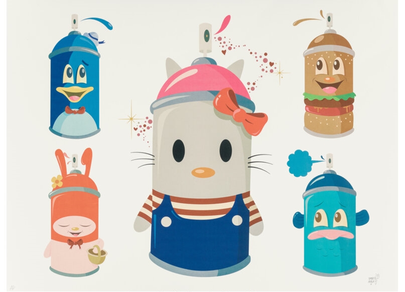 Dabs & Myla | Spray Can-Hello Kitty (2012) | MutualArt