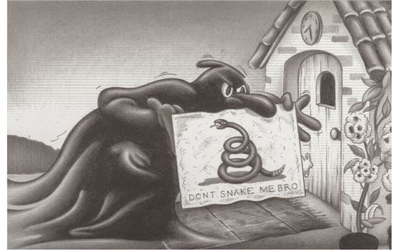 Ryan Travis Christian | Don't Snake Me Bro (2019) | MutualArt