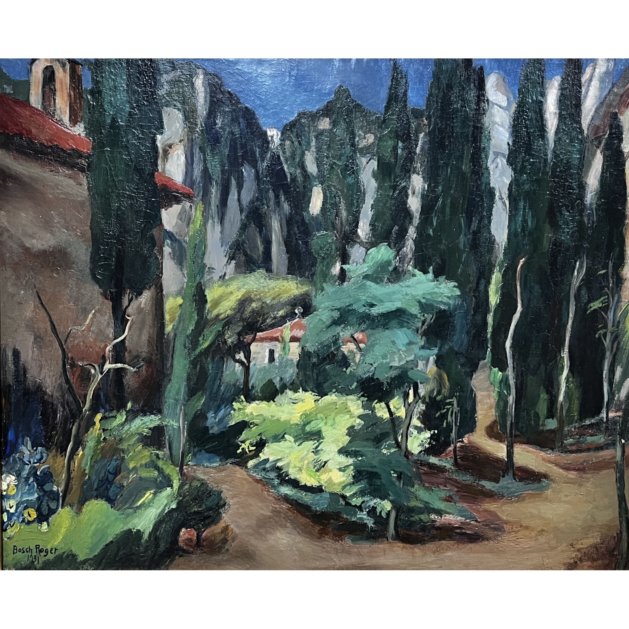 Emili‏ Bosch Roger | El jardí (1931) | MutualArt