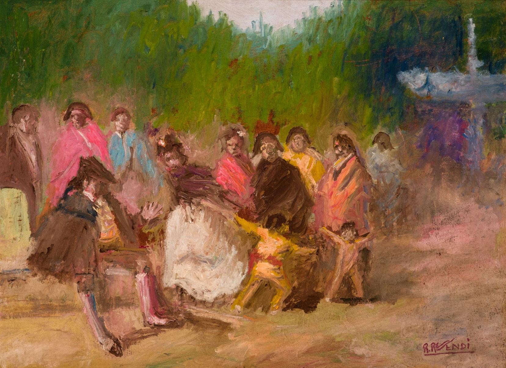 Baldomero Romero Ressendi | Corro goyesco | MutualArt