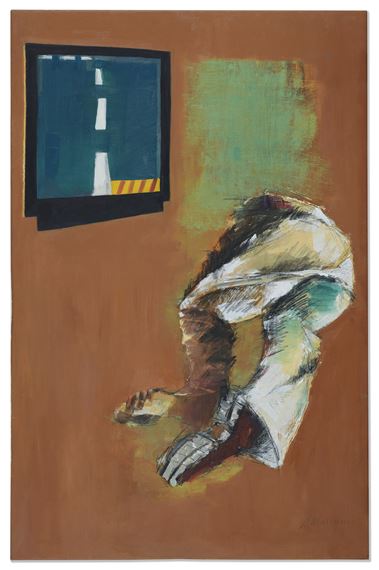 Misheck Masamvu | Watching TV from across the street | MutualArt
