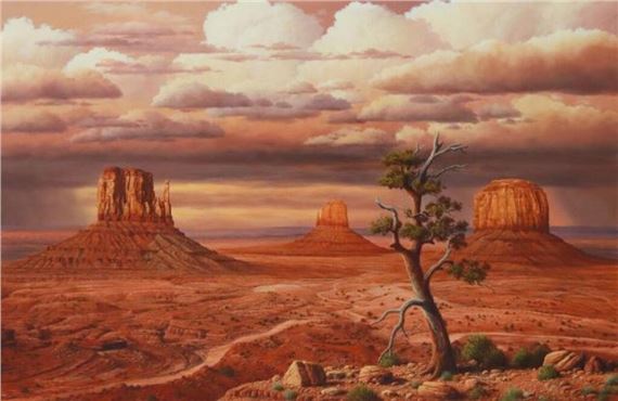 Ronnie Hedge | Western Trails (1996) | MutualArt