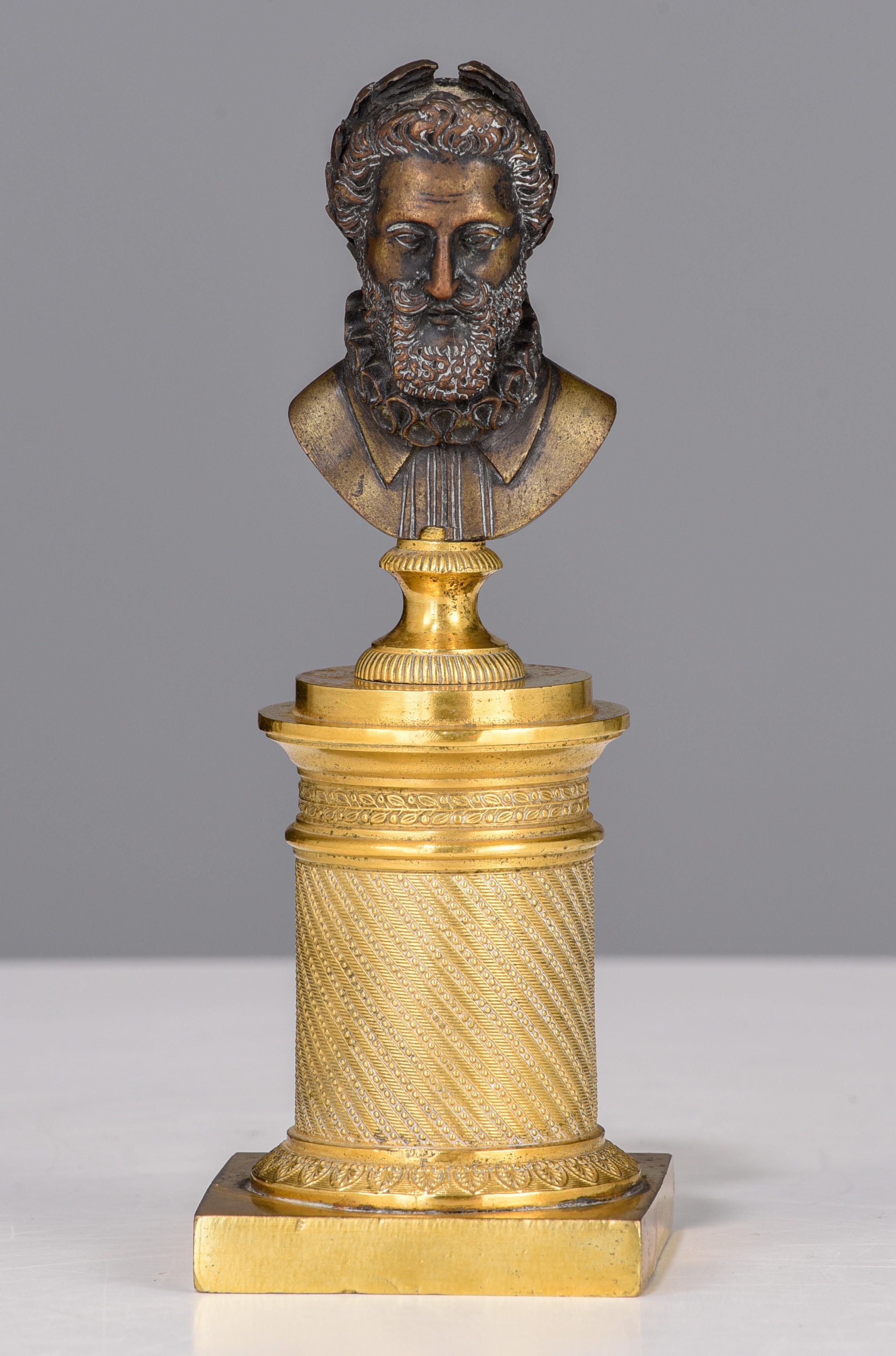 Mathieu Jacquet | The bust of Henry IV | MutualArt