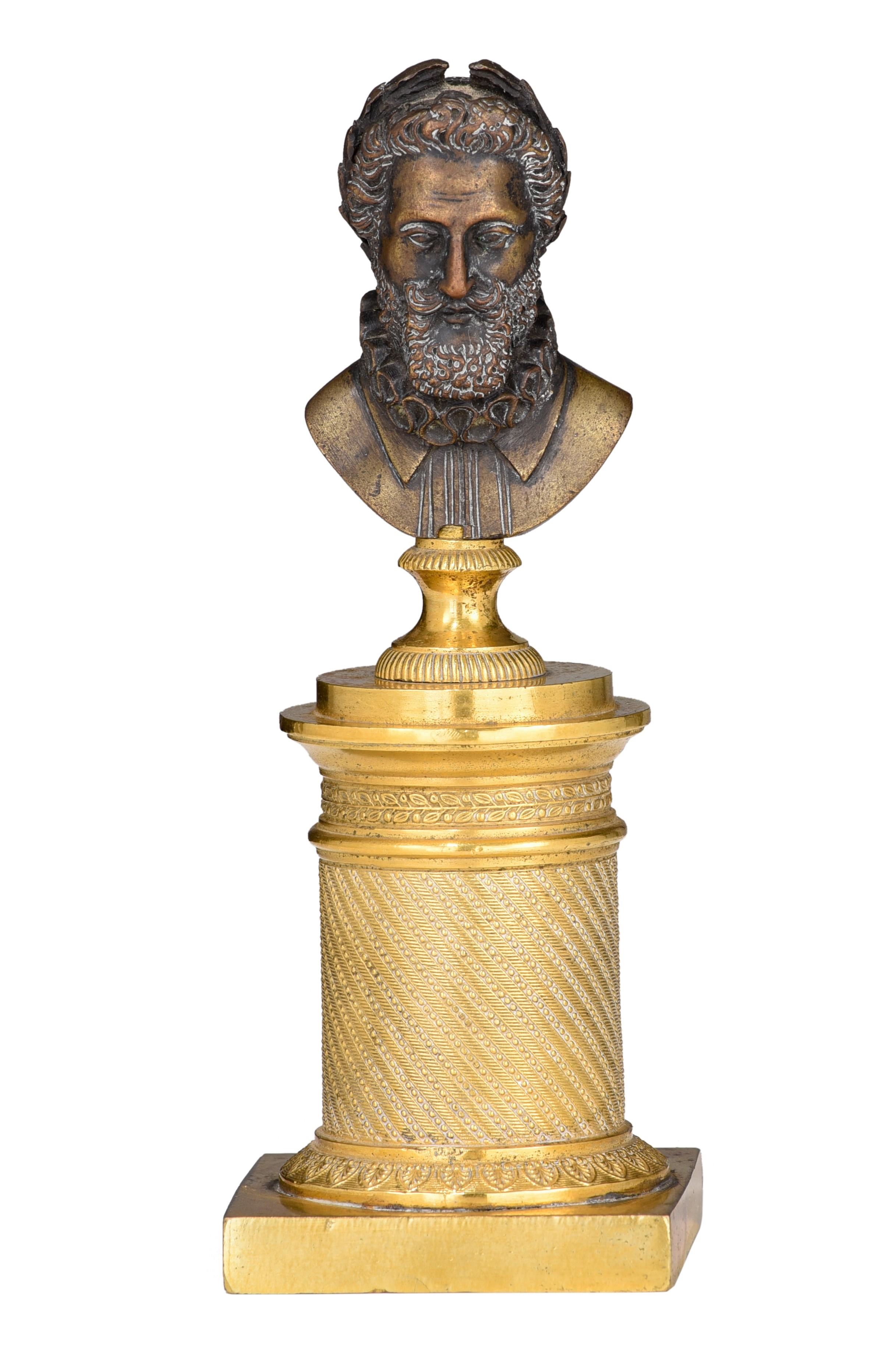 Mathieu Jacquet | The bust of Henry IV | MutualArt