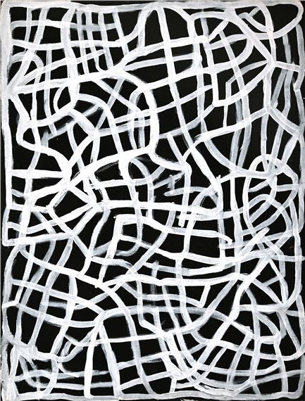 Emily Kame Kngwarreye | YAM DREAMING (1995) | MutualArt