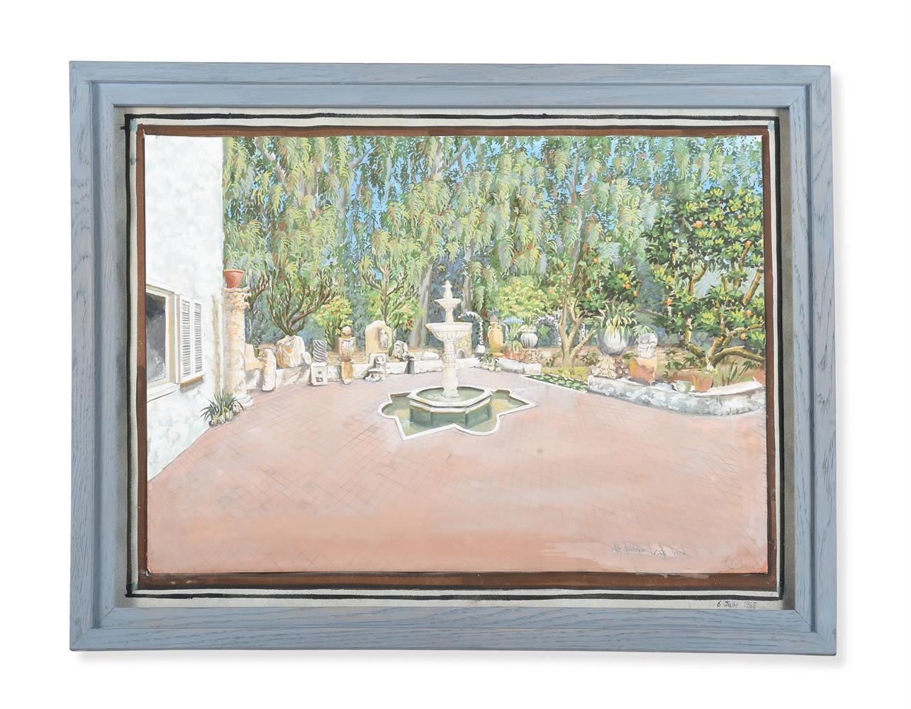 Sidney Roy Chapman Alderson | THE GARDENS OF THE VILLA OF JEAN AND ...