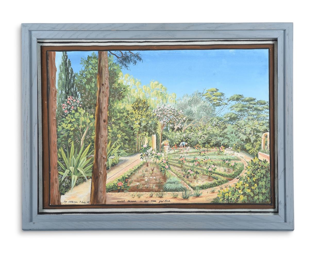 Sidney Roy Chapman Alderson | THE GARDENS OF THE VILLA OF JEAN AND ...