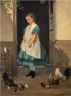 Louis-Charles Verwée | An afternoon read | MutualArt