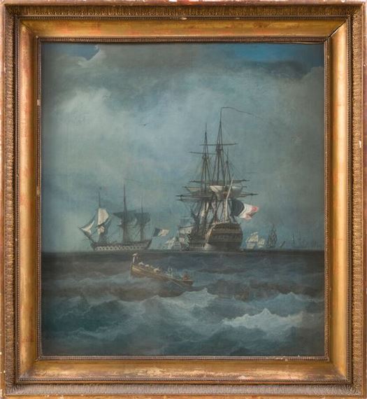 Alexandre Jean Noël | Galleon with three masts (1810) | MutualArt