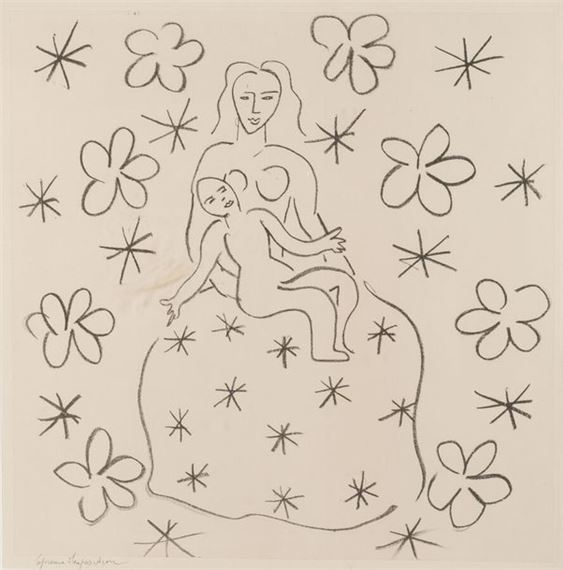 Henri Matisse | Large Virgin and Child | MutualArt