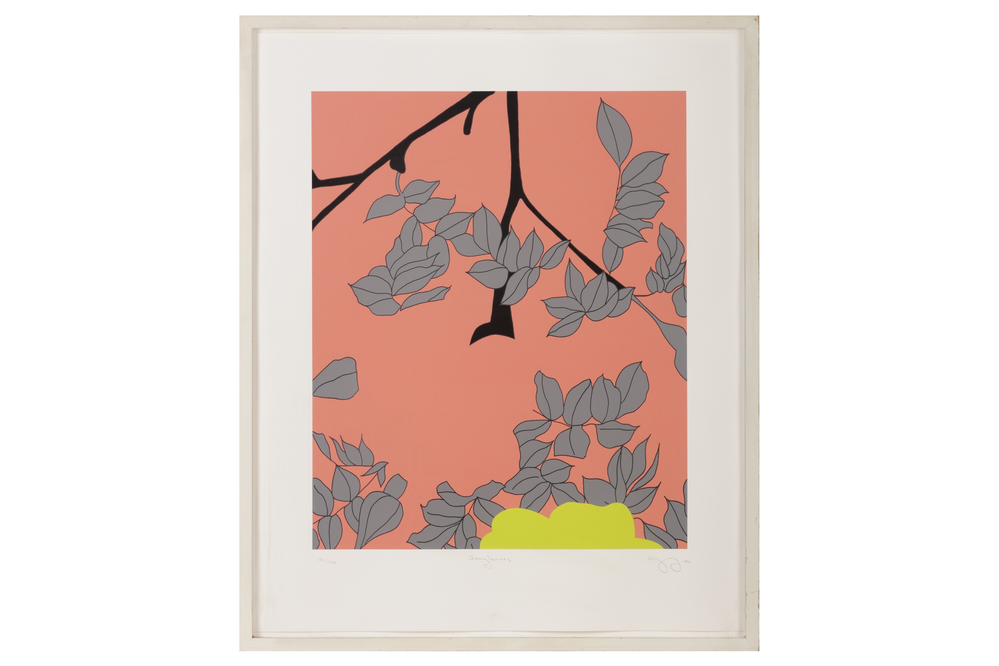 Gary Hume | Grey Leaves (2004) | MutualArt