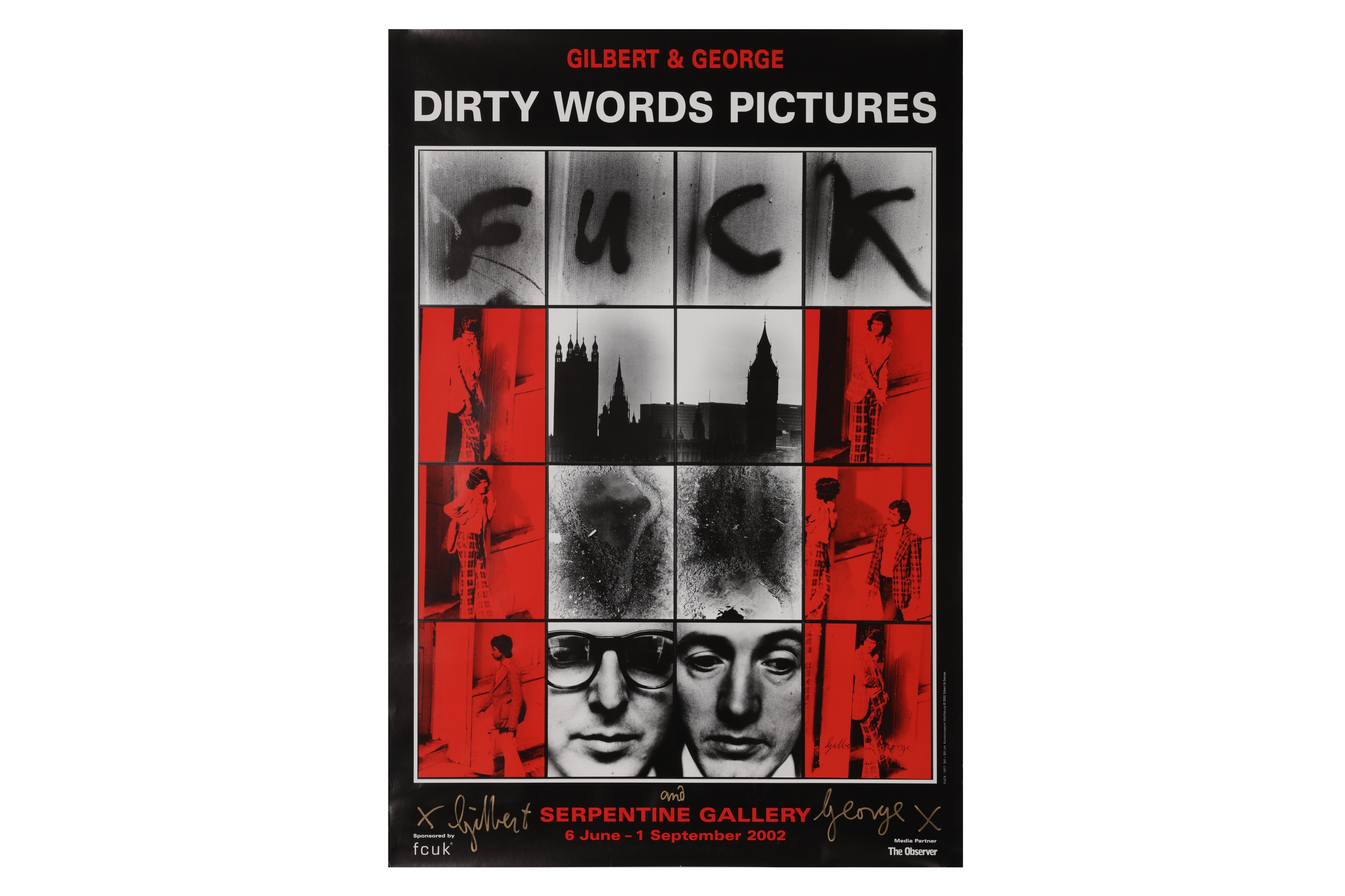 Gilbert & George | Dirty Words Pictures (2002) | MutualArt