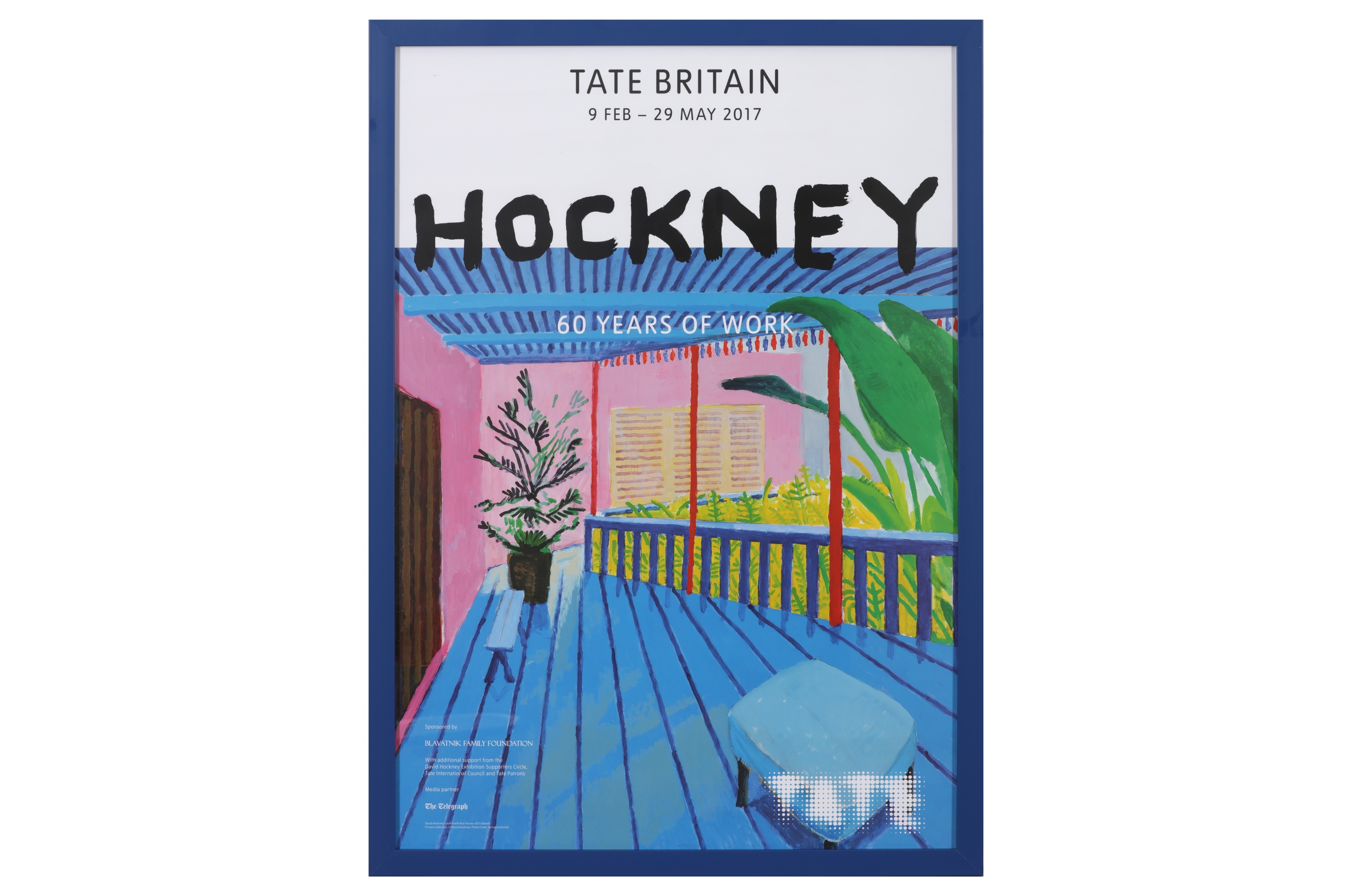 David Hockney | 60 Years of Work Tate Exhibition Posters (2017) | MutualArt