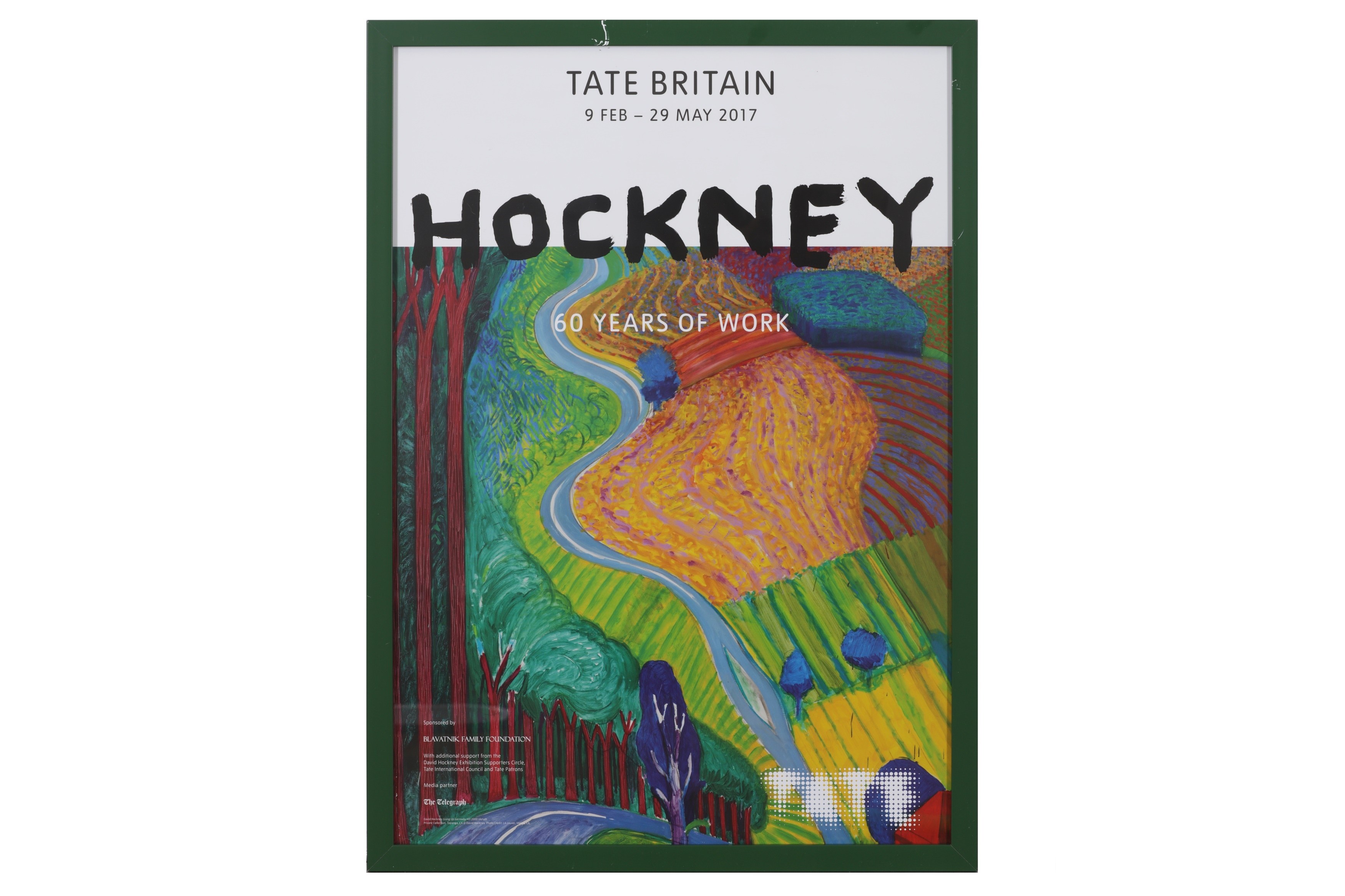 David Hockney | 60 Years of Work Tate Exhibition Posters (2017) | MutualArt